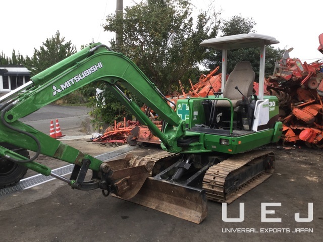 EXCAVATOR MITSUBISHI MM30 ( Excavators/Bulldozers Mitsubishi ) || UEJ ...