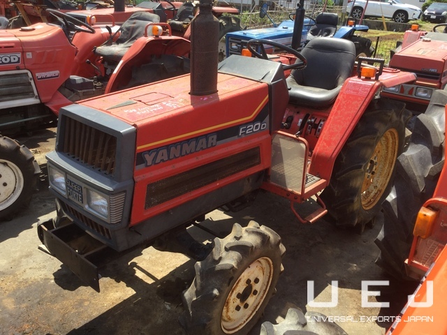 TRACTOR YANMAR F20D ( Tractors Yanmar ) || UEJ Co. Ltd. || Used Japanese tractors, excavators ...