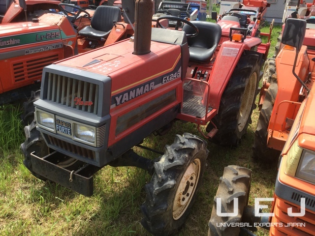 TRACTOR YANMAR FX24D ( Tractors Yanmar ) || UEJ Co. Ltd. || Used Japanese tractors, excavators ...