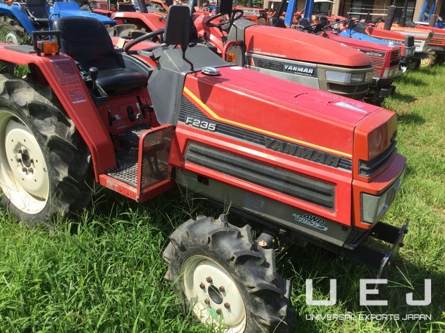 TRACTOR YANMAR F235 ( Tractors Yanmar ) || UEJ Co. Ltd. || Used Japanese tractors, excavators ...
