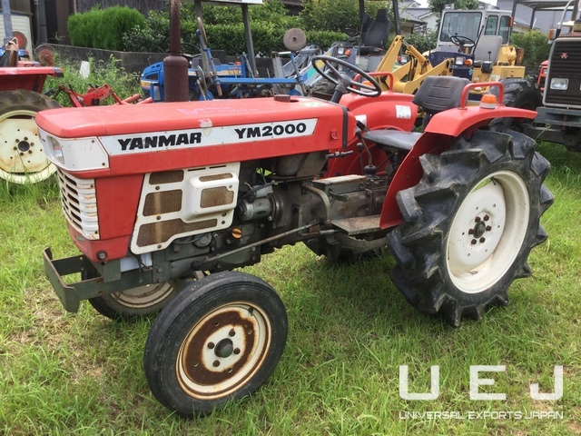 TRACTOR YANMAR YM2000 ( Tractors Yanmar ) || UEJ Co. Ltd. || Used Japanese tractors, excavators ...
