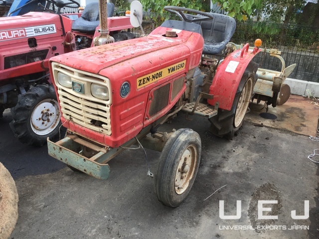 TRACTOR YANMAR YM1510 ( Tractors Yanmar ) || UEJ Co. Ltd. || Used Japanese tractors, excavators ...