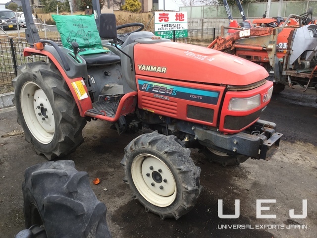 TRACTOR YANMAR AF-224 ( Tractors Yanmar ) || UEJ Co. Ltd. || Used Japanese tractors, excavators ...