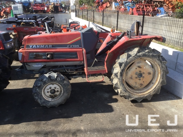 TRACTOR YANMAR FX195 ( Tractors Yanmar ) || UEJ Co. Ltd. || Used ...