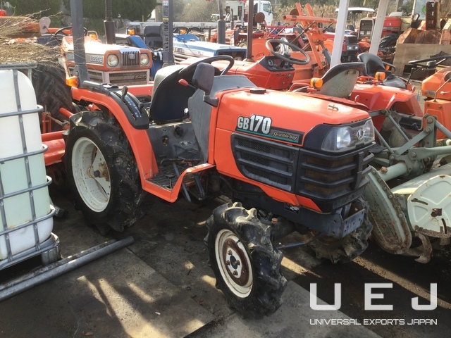 TRACTOR KUBOTA GB170 ( トラクター Kubota ) || UEJ Co. Ltd. || 福岡で重機・トラクター買取は ...