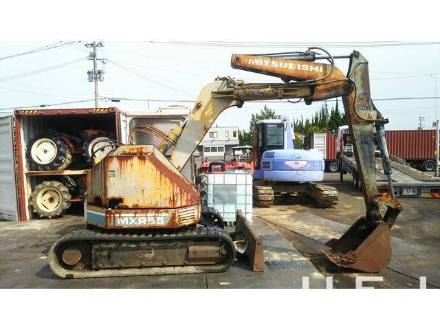 EXCAVATOR MITSUBISHI MXR55 ( Tractors Mitsubishi ) || UEJ Co. Ltd ...