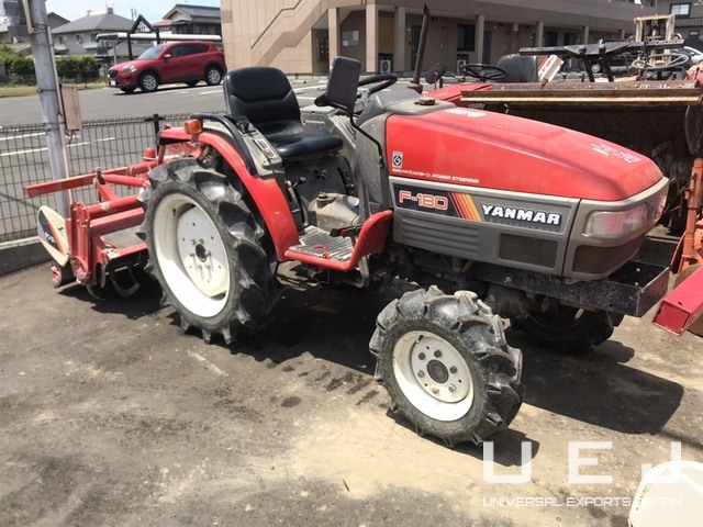 TRACTOR YANMAR F180 ( Tractors Yanmar ) || UEJ Co. Ltd. || Used Japanese tractors, excavators ...
