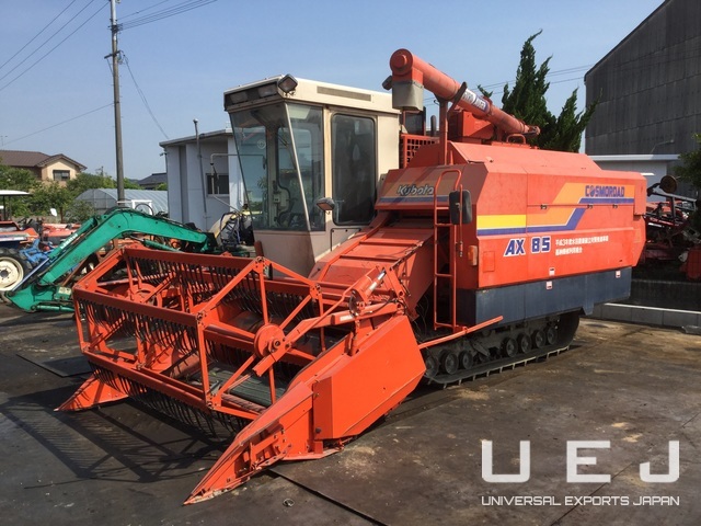 COMBINE KUBOTA AX85 ( Combine Harvesters Kubota ) || UEJ Co. Ltd ...