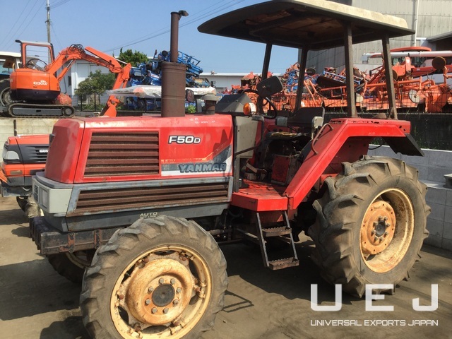 TRACTOR YANMAR F50 ( Tractors Yanmar ) || UEJ Co. Ltd. || Used Japanese tractors, excavators ...