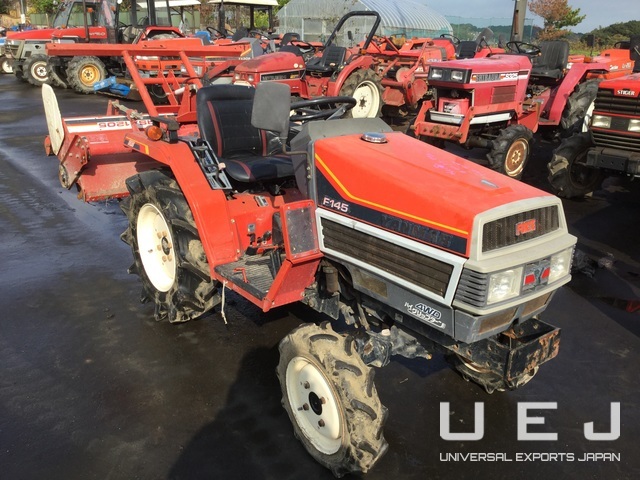 TRACTOR YANMAR F145 ( Tractors Yanmar ) || UEJ Co. Ltd. || Used ...