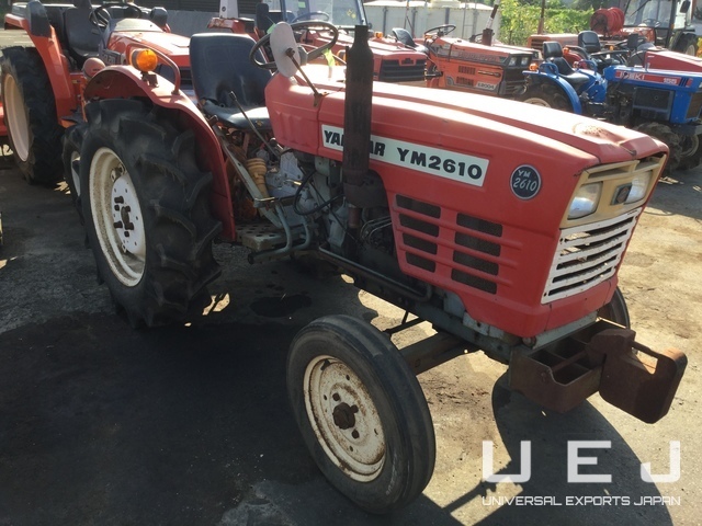 TRACTOR YANMAR YM2610 ( Tractors Yanmar ) || UEJ Co. Ltd. || Used Japanese tractors, excavators ...
