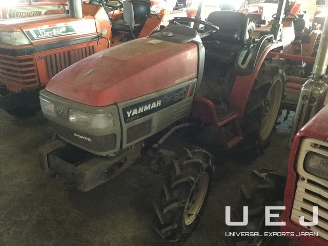 TRACTOR YANMAR F190 ( Tractors Yanmar ) || UEJ Co. Ltd. || Used Japanese tractors, excavators ...
