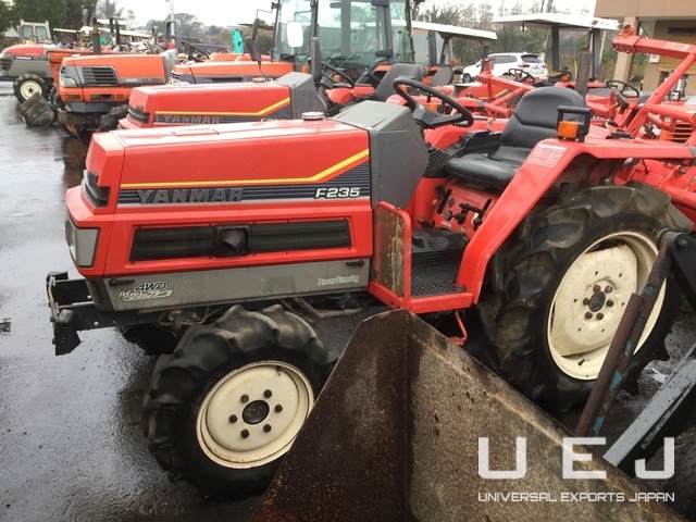 TRACTOR YANMAR F235 ( Tractors Yanmar ) || UEJ Co. Ltd. || Used Japanese tractors, excavators ...