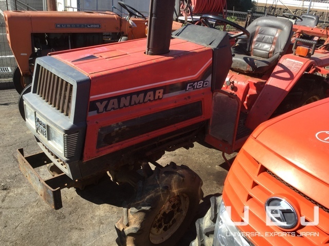 TRACTOR YANMAR F18D ( Tractors Yanmar ) || UEJ Co. Ltd. || Used Japanese tractors, excavators ...