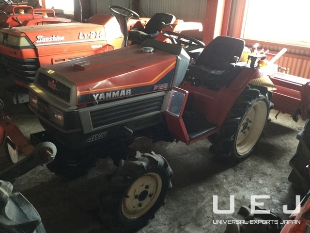 TRACTOR YANMAR F165D ( Tractors Yanmar ) || UEJ Co. Ltd. || Used Japanese tractors, excavators ...
