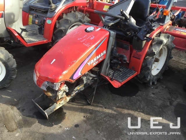 TRACTOR YANMAR KE-40 ( Tractors Yanmar ) || UEJ Co. Ltd. || Used Japanese tractors, excavators ...