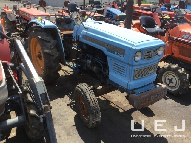 TRACTOR HINOMOTO E23 ( Tractors Hinomoto ) || UEJ Co. Ltd. || Used Japanese tractors, excavators ...