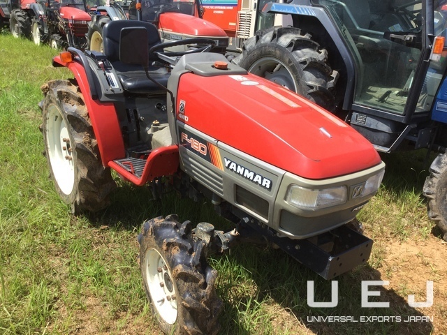 TRACTOR YANMAR F-180 ( Tractors Yanmar ) || UEJ Co. Ltd. || Used Japanese tractors, excavators ...