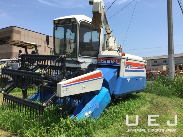 COMBINE ISEKI HC300 ( Combine Harvesters Iseki ) || UEJ Co. Ltd ...