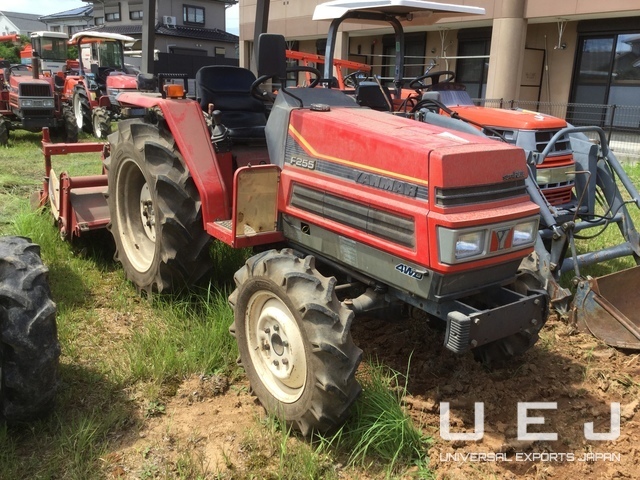 TRACTOR YANMAR F255 ( Tractors Yanmar ) || UEJ Co. Ltd. || Used Japanese tractors, excavators ...