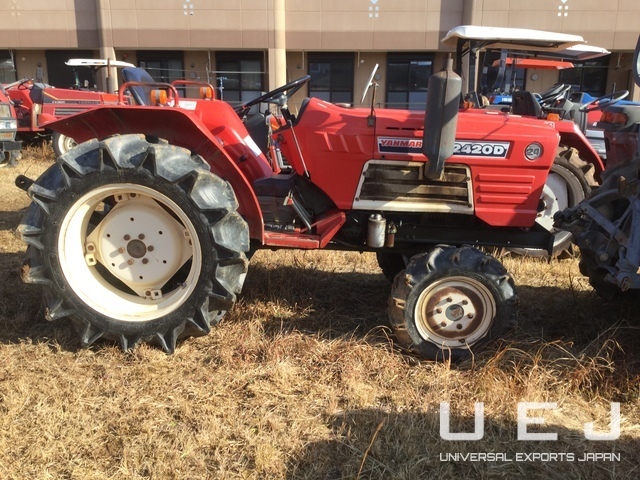 TRACTOR YANMAR YM2420D ( Tractors Yanmar ) || UEJ Co. Ltd. || Used Japanese tractors, excavators ...