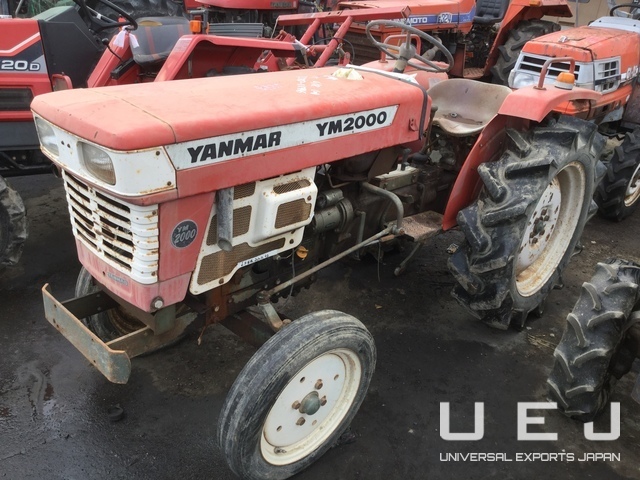 TRACTOR YANMAR YM2000 ( Tractors Yanmar ) || UEJ Co. Ltd. || Used ...