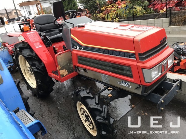 TRACTOR YANMAR F215D ( Tractors Yanmar ) || UEJ Co. Ltd. || Used Japanese tractors, excavators ...