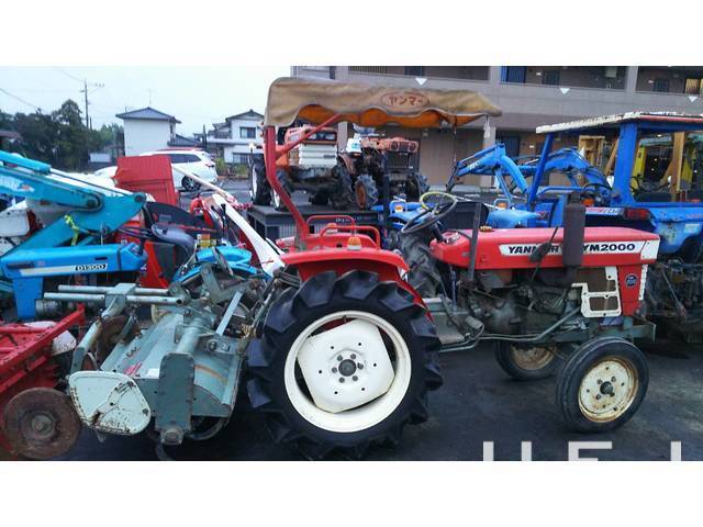 TRACTOR YANMAR YM2000 ( Tractors Yanmar ) || UEJ Co. Ltd. || Used Japanese tractors, excavators ...