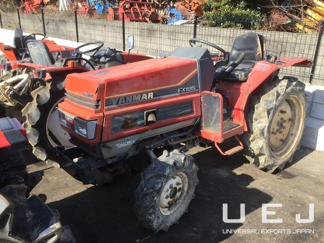 TRACTOR YANMAR FX195 ( Tractors Yanmar ) || UEJ Co. Ltd. || Used Japanese tractors, excavators ...