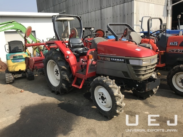 TRACTOR YANMAR AF28 ( Tractors Yanmar ) || UEJ Co. Ltd. || Used Japanese tractors, excavators ...