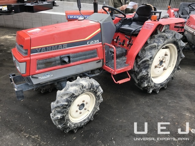 TRACTOR YANMAR F235 ( Tractors Yanmar ) || UEJ Co. Ltd. || Used Japanese tractors, excavators ...
