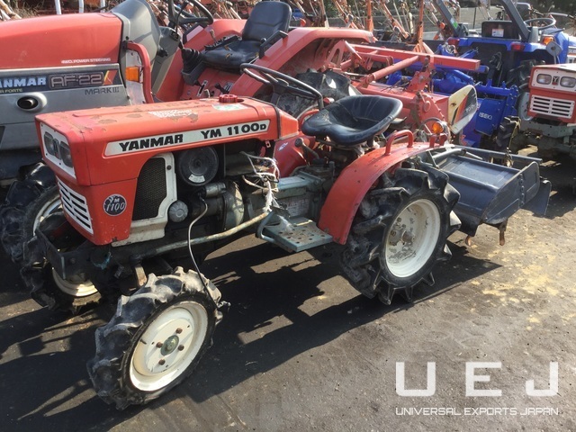 TRACTOR YANMAR YM1100D ( Tractors Yanmar ) || UEJ Co. Ltd. || Used Japanese tractors, excavators ...