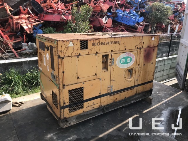 GENERATOR KOMATSU EG15S-3 ( Generators ) || UEJ Co. Ltd. || Used ...
