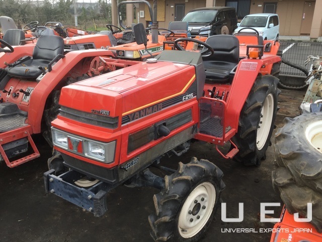 TRACTOR YANMAR F215D ( Tractors Yanmar ) || UEJ Co. Ltd. || Used Japanese tractors, excavators ...