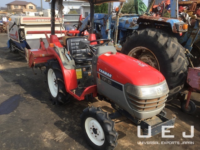 TRACTOR YANMAR AF15 ( Tractors Yanmar ) || UEJ Co. Ltd. || Used Japanese tractors, excavators ...