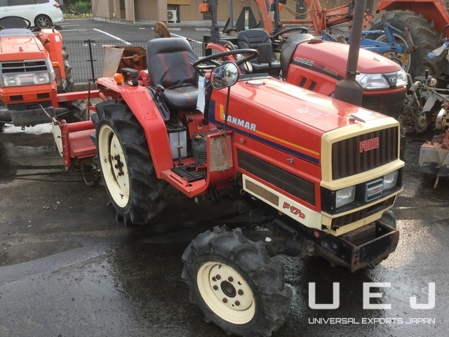 TRACTOR YANMAR F17D ( Tractors Yanmar ) || UEJ Co. Ltd. || Used Japanese tractors, excavators ...
