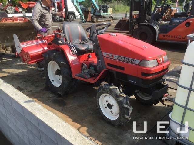 TRACTOR YANMAR KE-3 ( Tractors Yanmar ) || UEJ Co. Ltd. || Used Japanese tractors, excavators ...