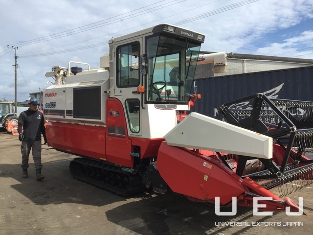 COMBINE YANMAR GC800 ( Combine Harvesters Yanmar ) || UEJ Co. Ltd ...