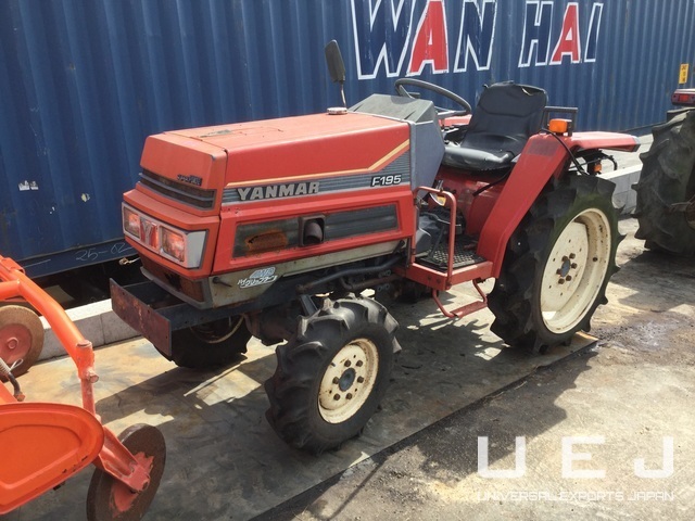 TRACTOR YANMAR F195 ( Tractors Yanmar ) || UEJ Co. Ltd. || Used Japanese tractors, excavators ...