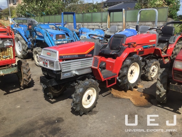 TRACTOR YANMAR F145 ( Tractors Yanmar ) || UEJ Co. Ltd. || Used ...