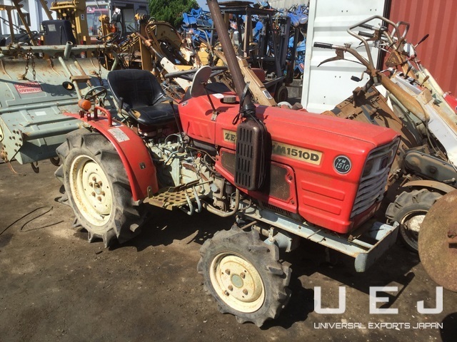 TRACTOR YANMAR YM1510 ( Tractors Yanmar ) || UEJ Co. Ltd. || Used Japanese tractors, excavators ...