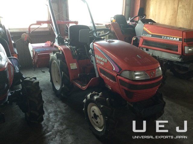 TRACTOR YANMAR KE-60 ( Tractors Yanmar ) || UEJ Co. Ltd. || Used Japanese tractors, excavators ...