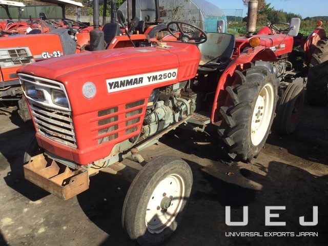 TRACTOR YANMAR YM2500 ( Tractors Yanmar ) || UEJ Co. Ltd. || Used Japanese tractors, excavators ...