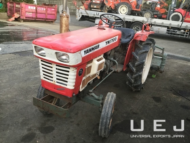 TRACTOR YANMAR YM1700 ( Tractors Yanmar ) || UEJ Co. Ltd. || Used Japanese tractors, excavators ...