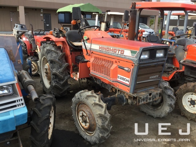 TRACTOR HINOMOTO E2804 ( Tractors Hinomoto ) || UEJ Co. Ltd. || Used Japanese tractors ...