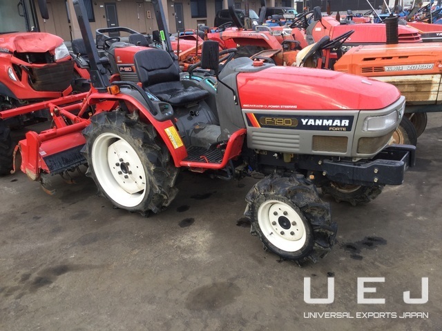 TACTOR YANMAR F190 ( Tractors Yanmar ) || UEJ Co. Ltd. || Used Japanese tractors, excavators ...
