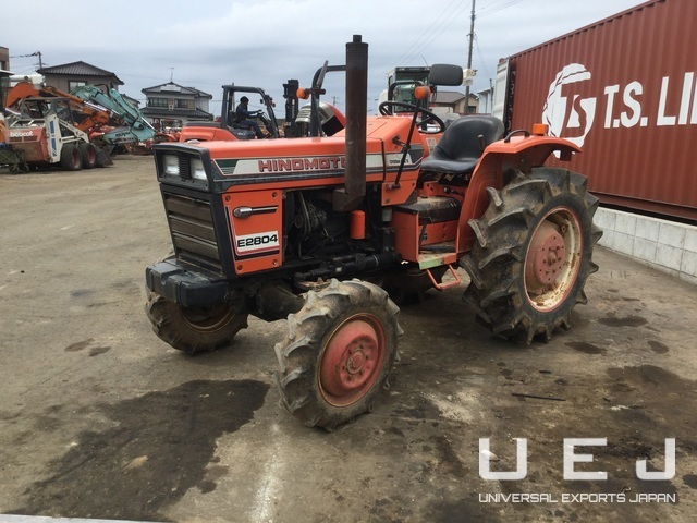 TRACTOR HINOMOTO E2804 ( Tractors Hinomoto ) || UEJ Co. Ltd. || Used Japanese tractors ...